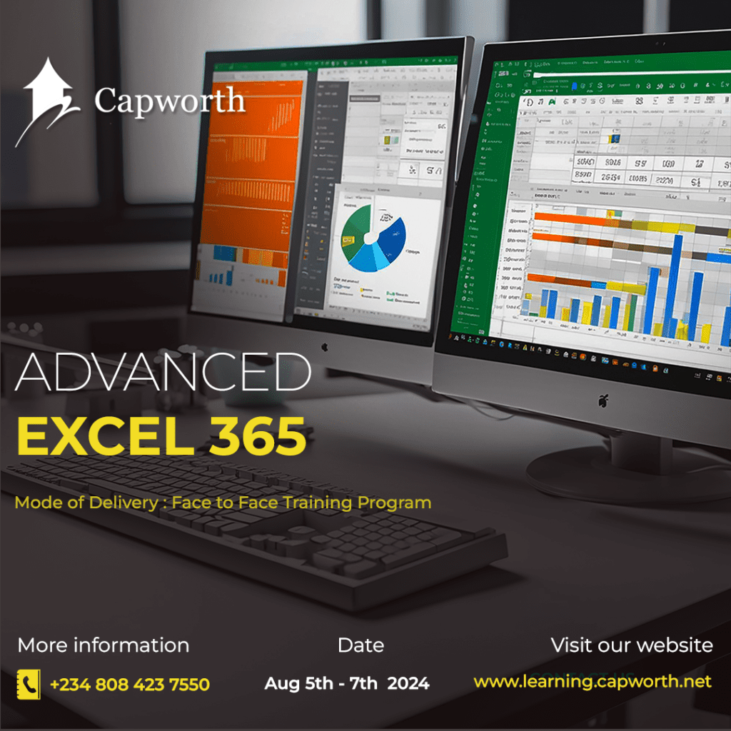 ADVANCED EXCEL365 – Capworth Learning